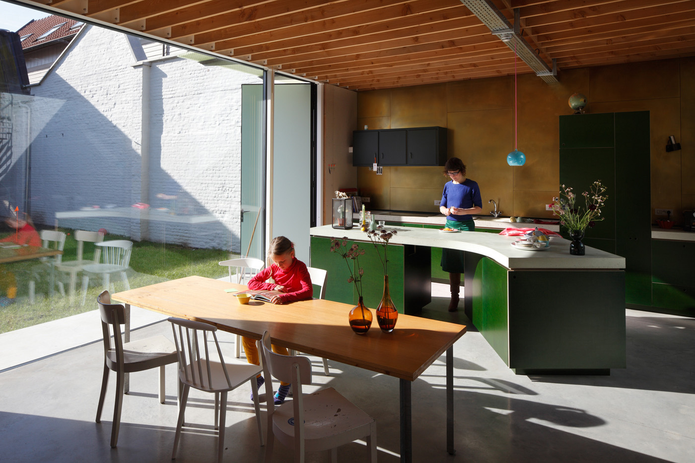 Detached house with B&B. The former Belgian workshop renovated for a ...