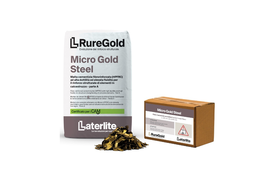 Micro Gold Steel I Laterlite I arkitectureonweb