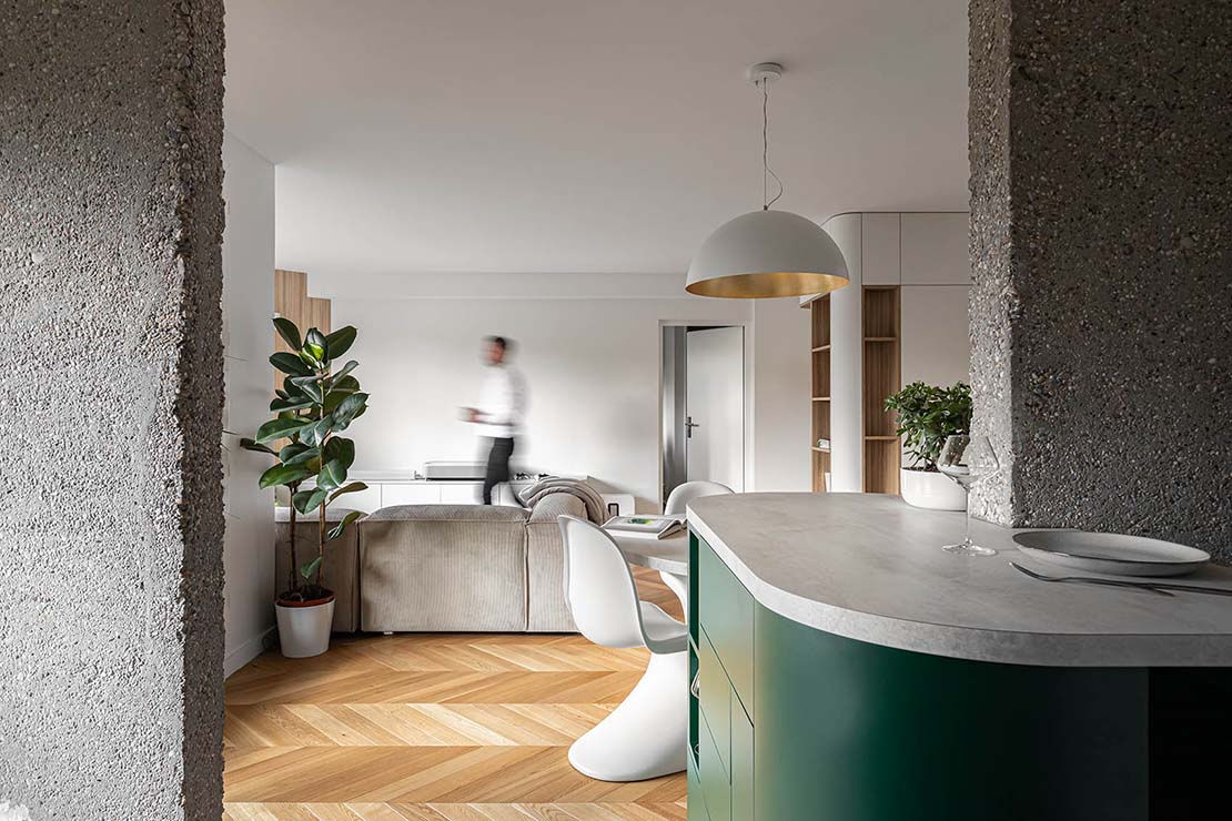 Apartment Quai Du Rhone in Lyon | arkitectureonweb