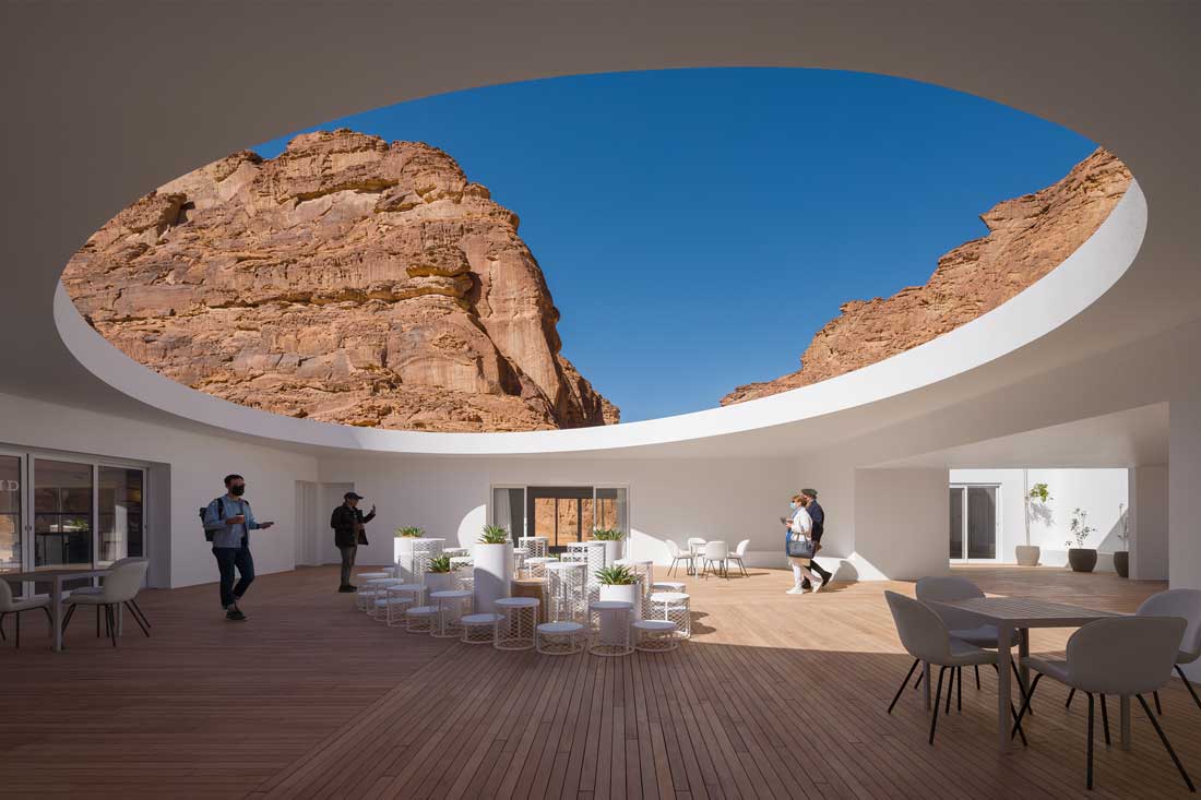 Desert X AlUla Visitor Centre 2022 | KWY.studio | arkitectureonweb