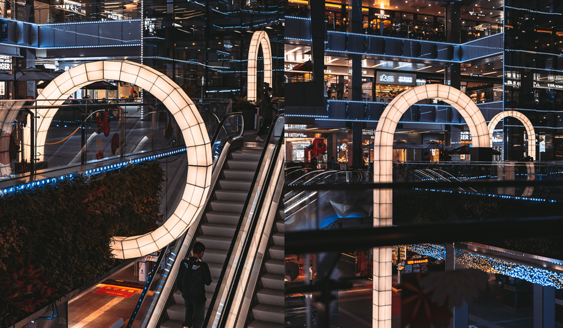 Space Frames: sculptural lights as jewels in an architectural space