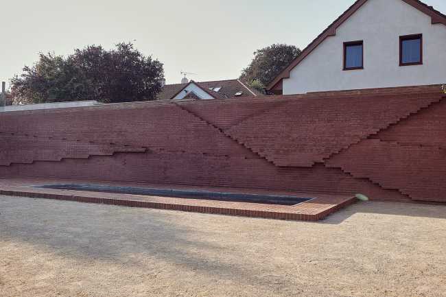 Superpower Wall, "a reminder about what is no longer there, which ...