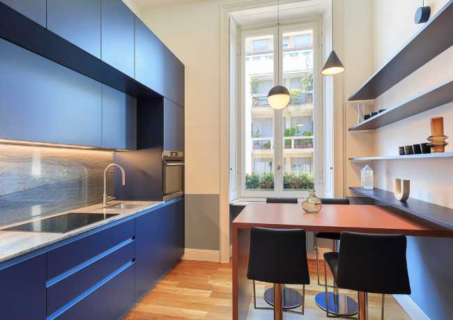 Vibrant identity and unique color scheme: Blue House