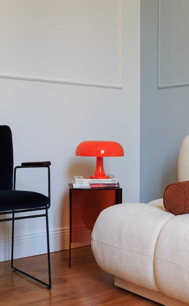 Vibrant identity and unique color scheme: Blue House