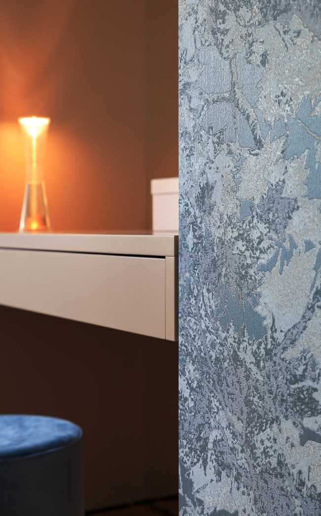 Vibrant identity and unique color scheme: Blue House