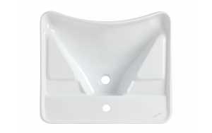 Ergonomic washbasin with elbow support Ponte Giulio I arkitectureonweb