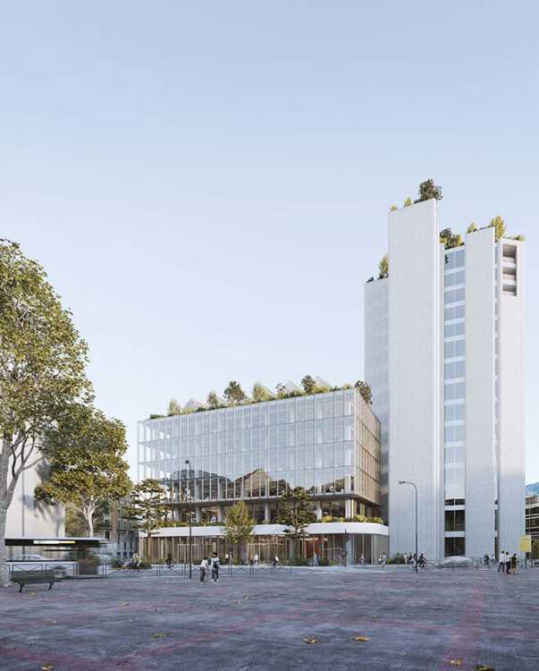 Rehabilitation of the Poste building | arkitectureonweb