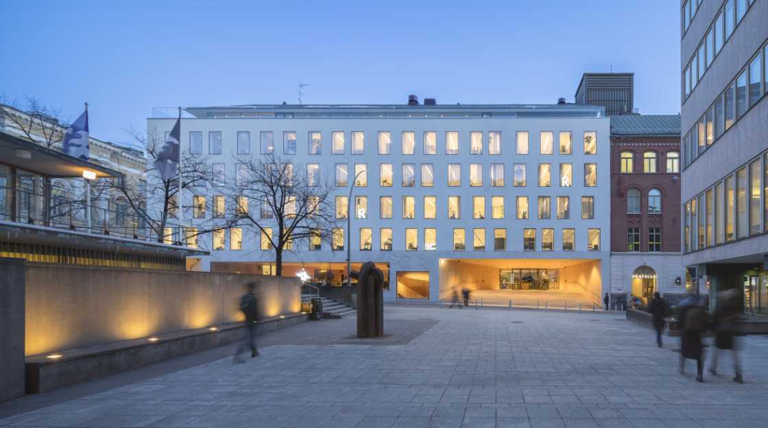New Wooden Space for the University of Helsinki. Openings and ...