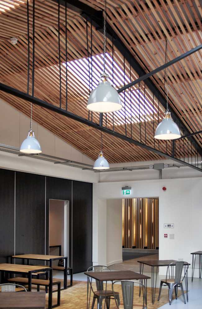 Experience Center for the Morgan Motor Company. Natural materials and ...