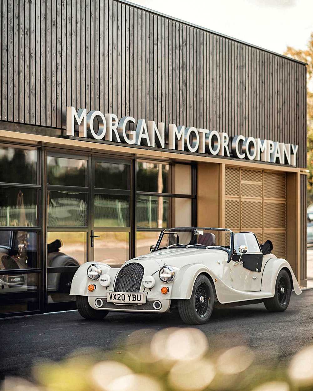Experience Center for the Morgan Motor Company. Natural materials and ...